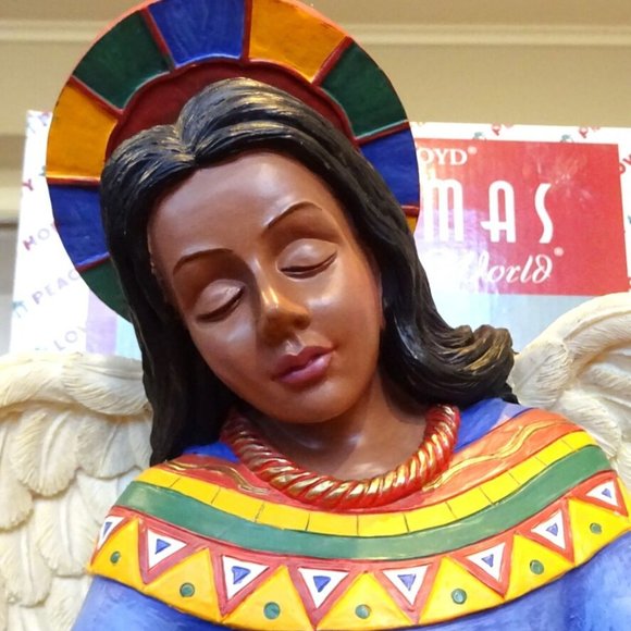 house of lloyd | Other | Morning Star Angel Resin Native American ...